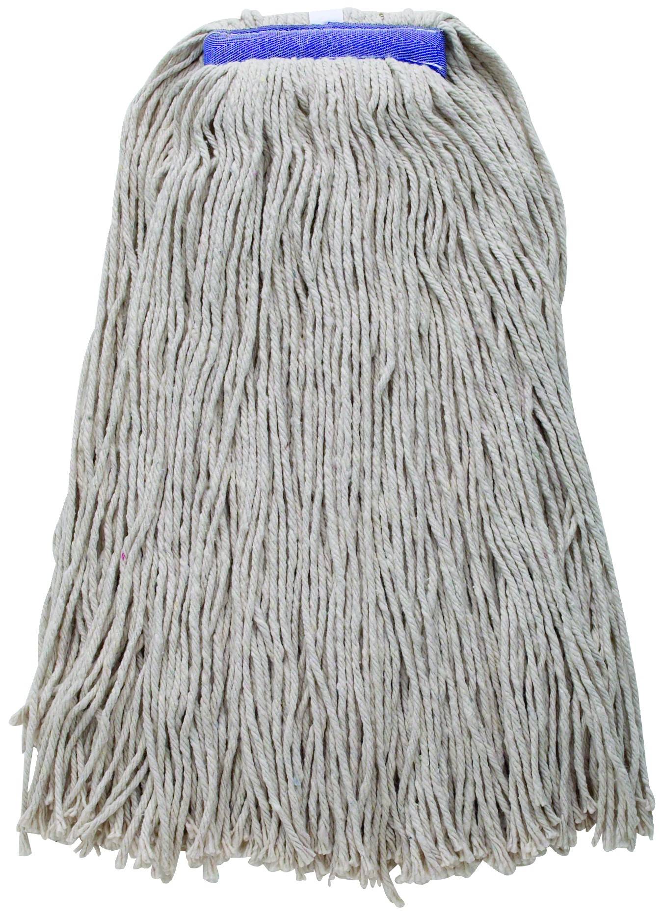Mop Head, White Yarn, 32oz, 800g, Cut End | Hospitality Resource Supply