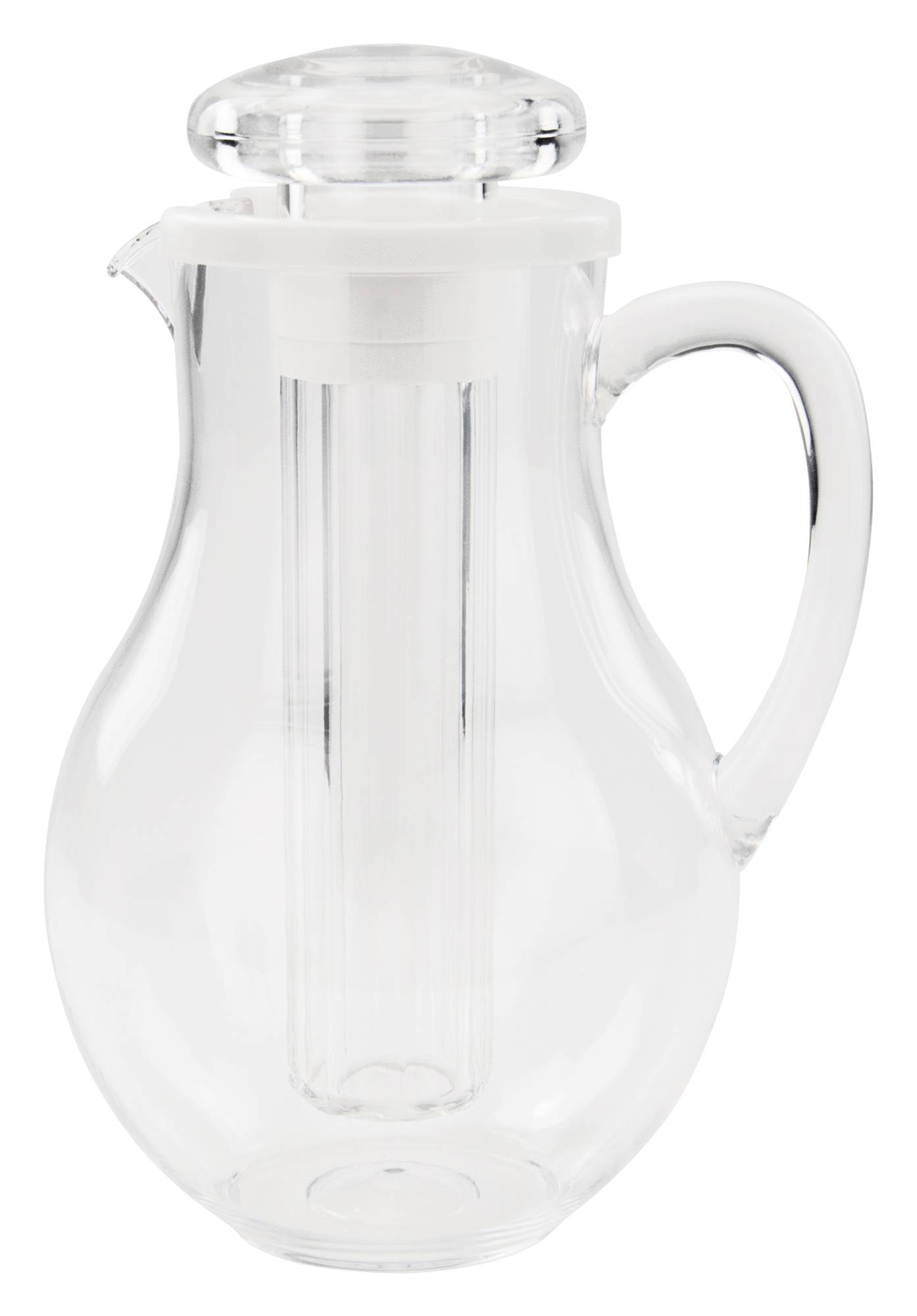 64oz PC Pitcher w/Ice Tube Core | Hospitality Resource Supply